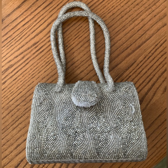 Bags | Vintage Silver Purse | Poshmark